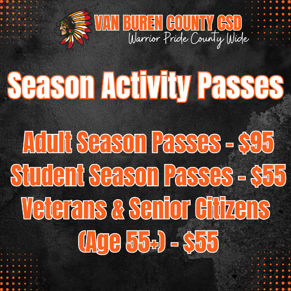 Van Buren County CSD - Activity Pass Information